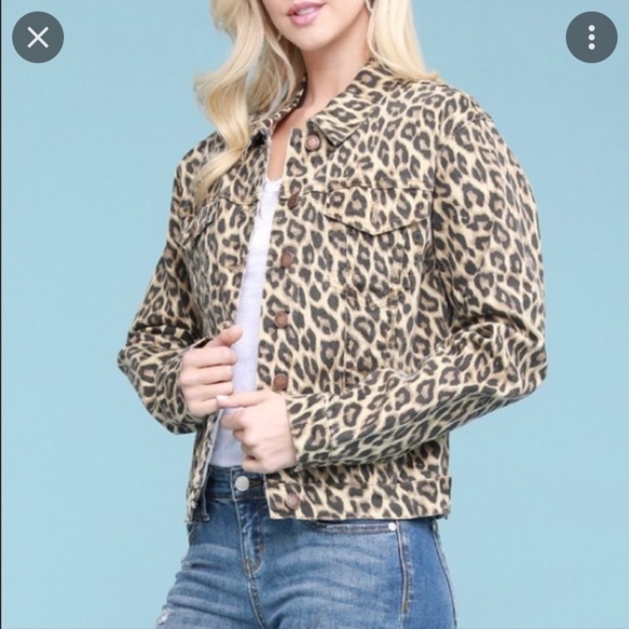 Judy Blue | Jackets & Coats | Judy Blue Leopard Print Jacket | Poshmark